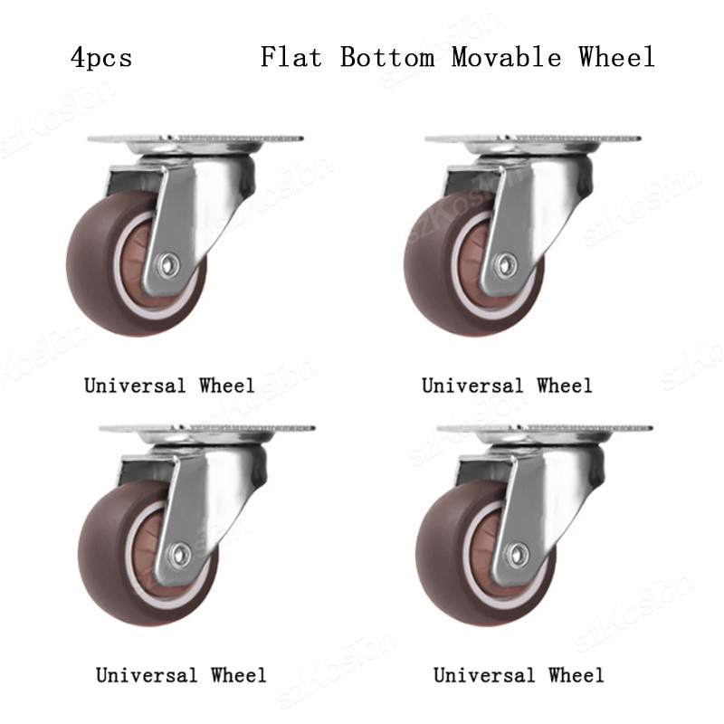 4PCS Furniture Wheels 1~2inch Caster Heavy Univers... – Vicedeal