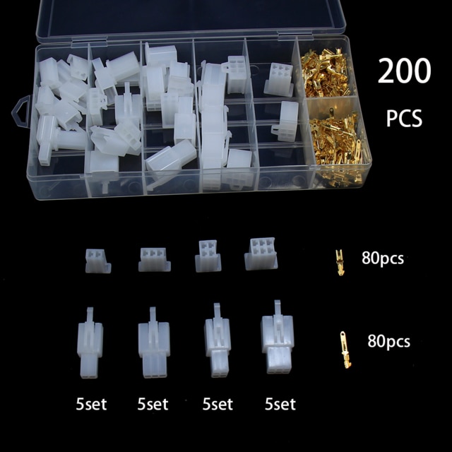 2 3 4 6 Pin Ectric Motorcycle Wire Faston Automoti... – Grandado