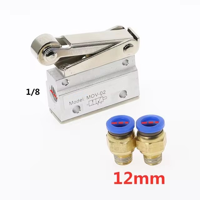 MOV-02 PT 1/8"Female Thread 3 Position 2 Way Pneum... – Grandado