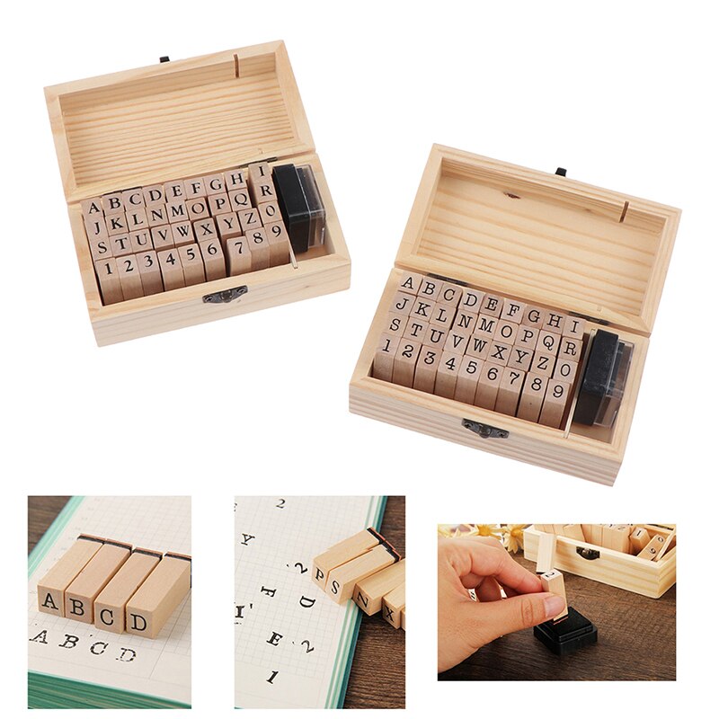 Self Inking Number Letter Stamp School Stationery ... – Vicedeal