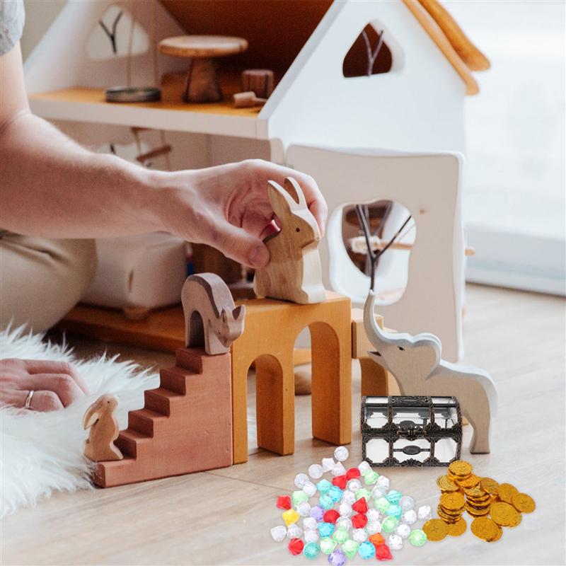 1 Set Piraat Schatkist Met Edelstenen Acryl Diaman... – Vicedeal