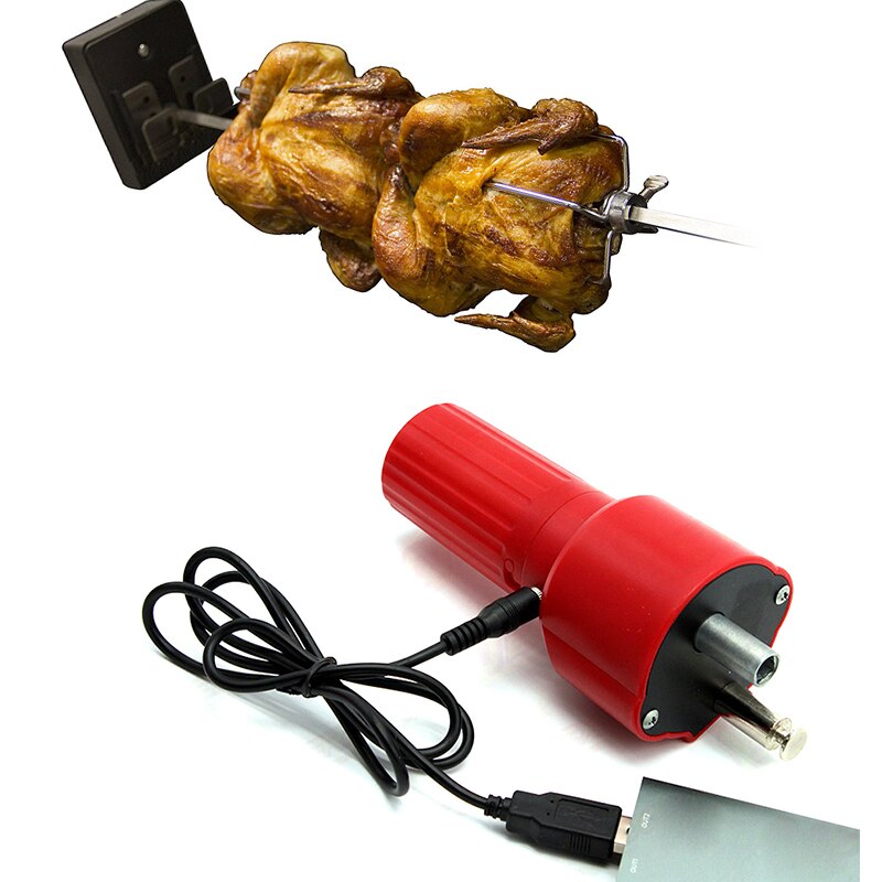 Barbecue Motor Rotisserie Rotator USB Charging Out... – Grandado