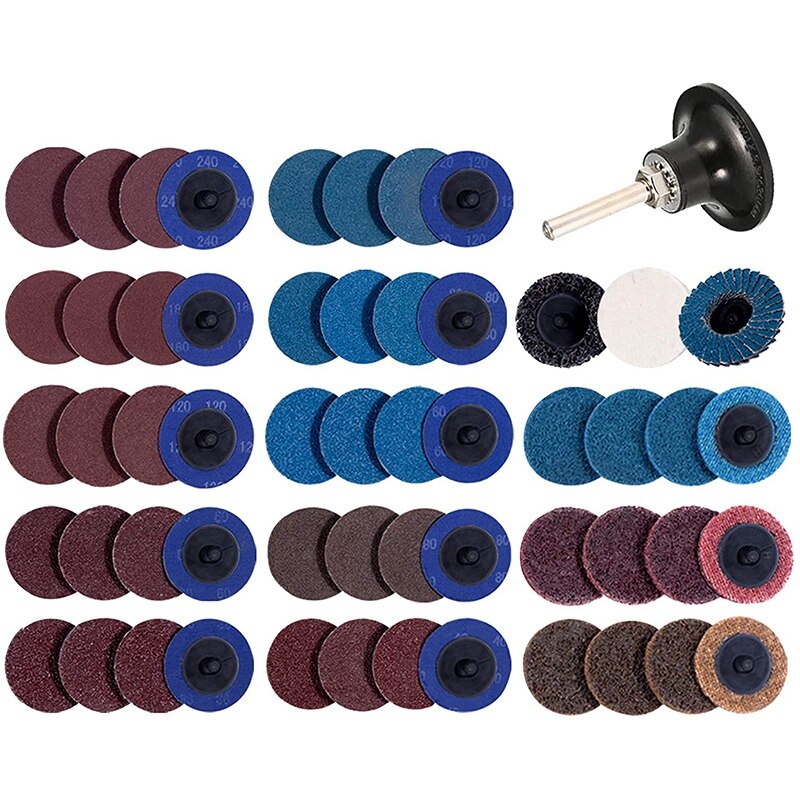 Grinding Wheel Set Roloc Quick Change Disc with 1/... – Grandado