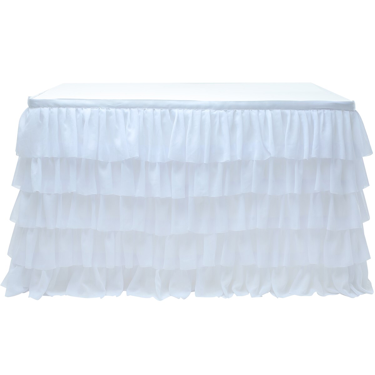 6ft Tulle Table Skirt Birthday Banquet Wedding Fes... – Grandado
