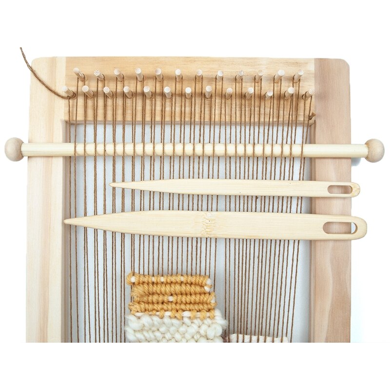 9 Pieces/Pack Wooden Hand Loom Stick Set Complete ... – Grandado