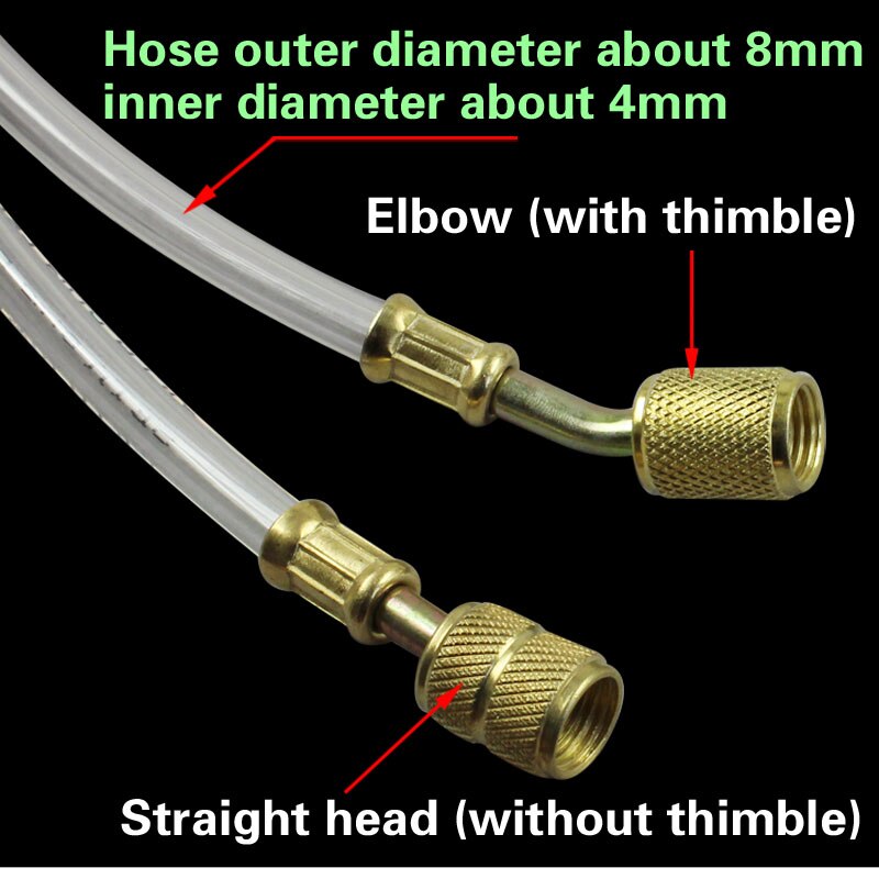 Metric inch plug air conditioning transparent fill... – Grandado