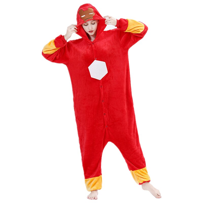 The Flannel Cartoon Onesie Pajamas for Women Winte... – Grandado