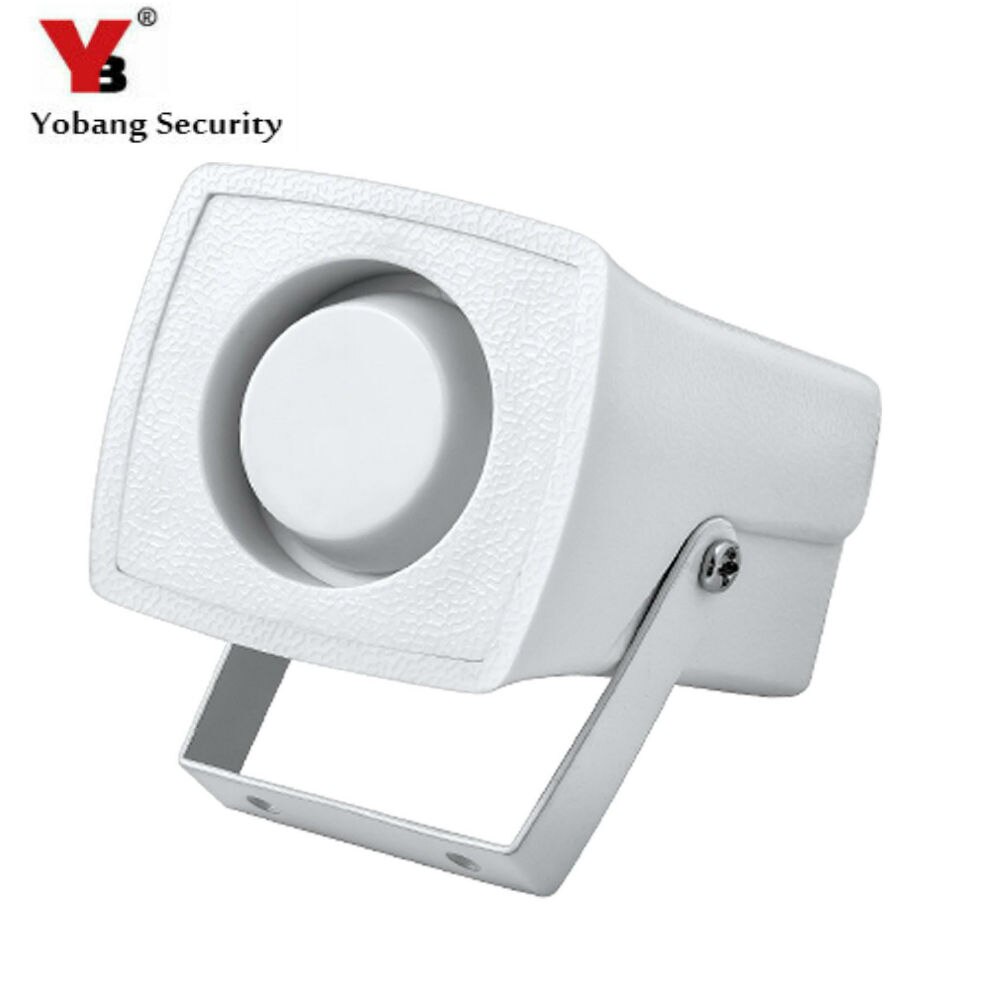 YobangSecurity Mini Horn White Alarm Siren 105db s... – Vicedeal