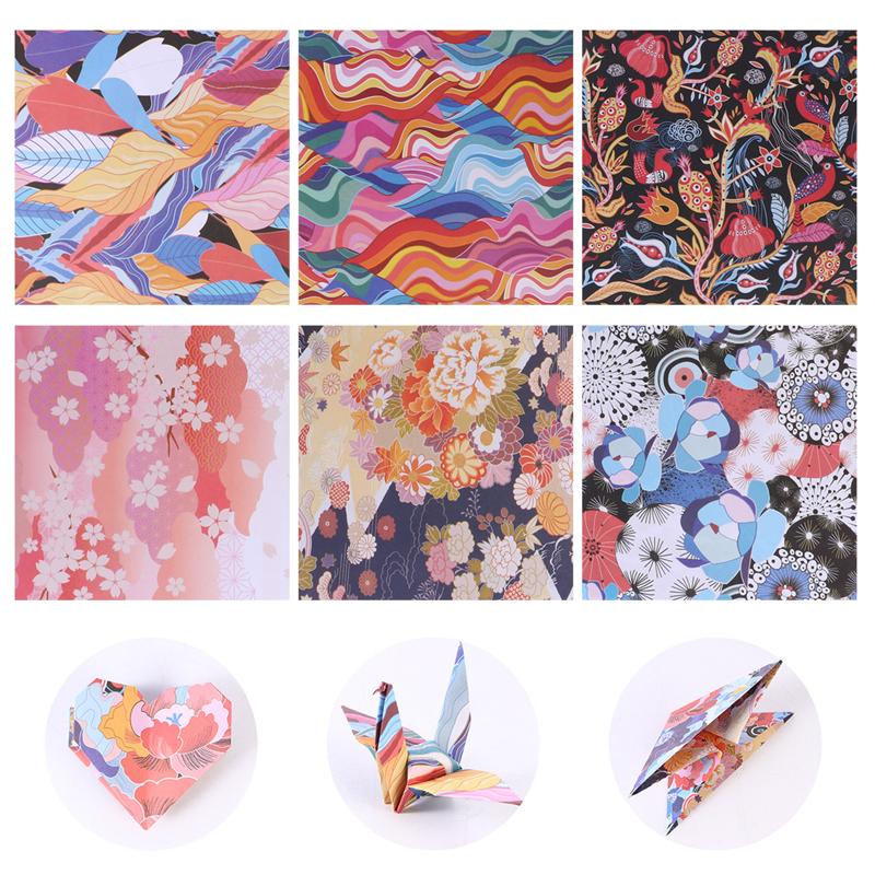 100 Sheets Double-sided Color Printing Origami She... – Grandado