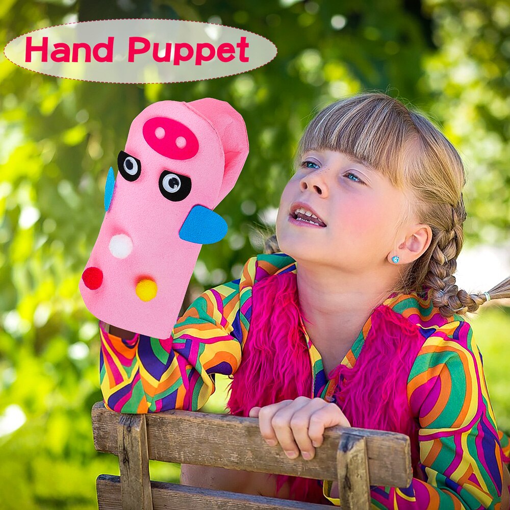 12Pcs DIY Hand Puppets Art Craft Education Materia... – Grandado