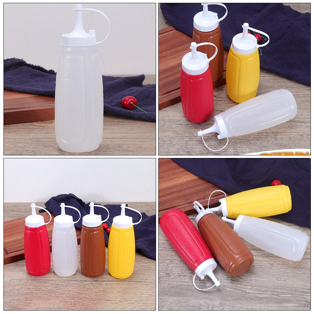 Ketchup Squeezed Bottle Lidded Plastic Mustard May... – Vicedeal