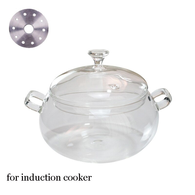 3L Binaural Glas Stoofpot Soeppan Hoge Borosilicat... – Grandado