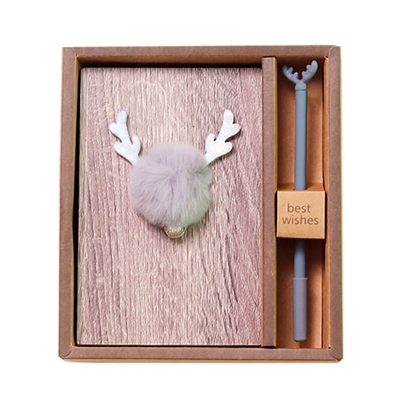 Handmade Wooden Bound Daily Notepad Exquisite Jour... – Vicedeal