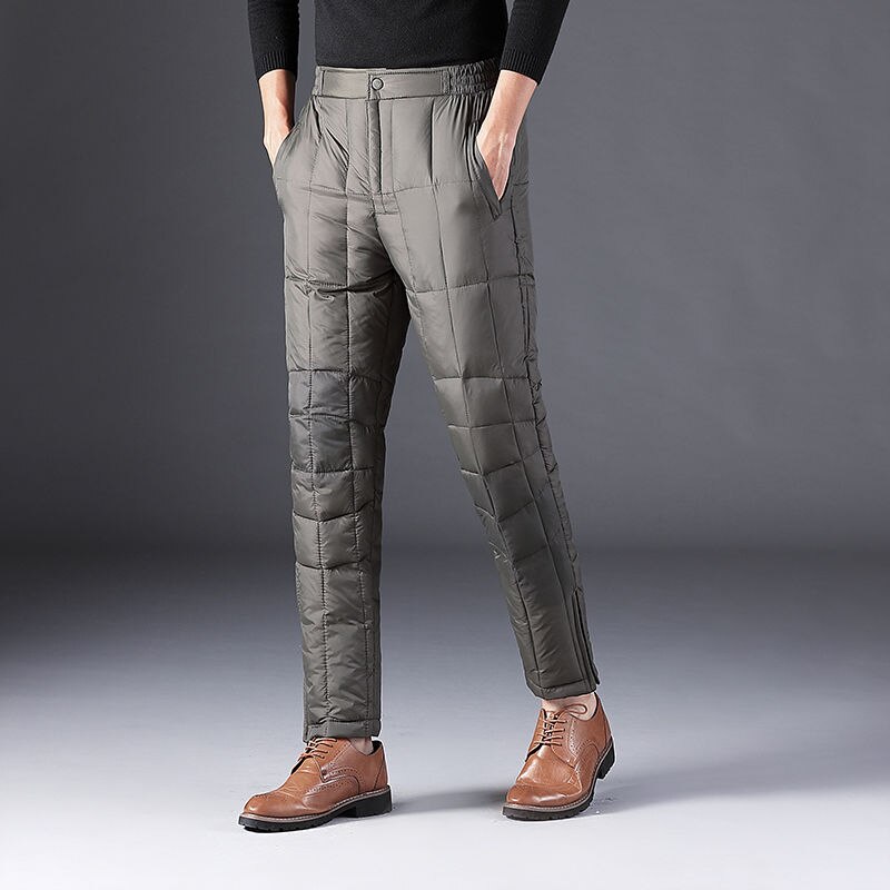 Novo inverno calças masculinas pato branco para ba... – Vicedeal
