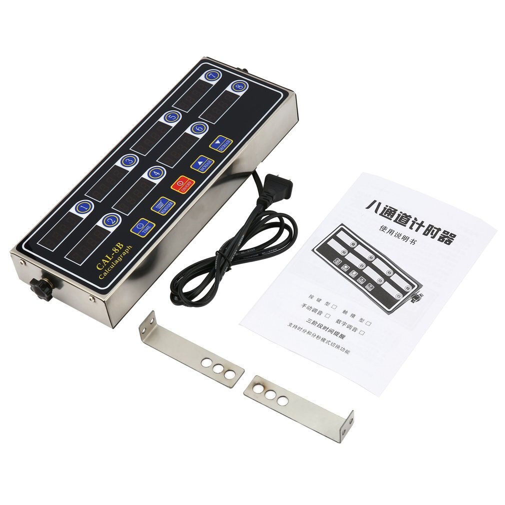1PC Portable Calculagraph 8 Channel Digital Timer ... – Grandado