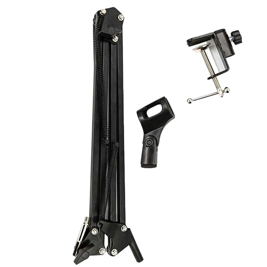 Black Microphone Suspension Boom Scissor Arm Brack... – Vicedeal