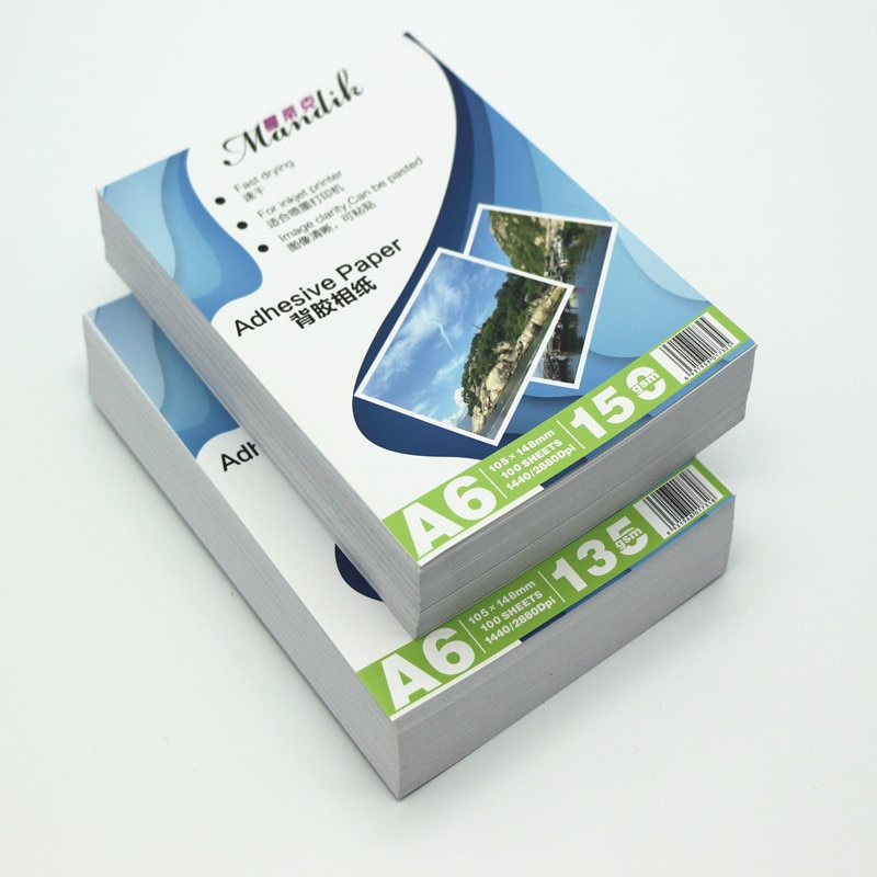 135g 150g A4 50 hojas A6 100 hojas de impresión au... – Grandado