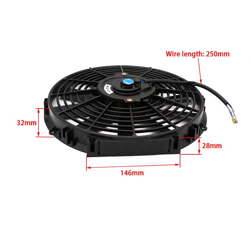 12V 80W 12 inch Universal Electric Engine Cooling ... – Vicedeal