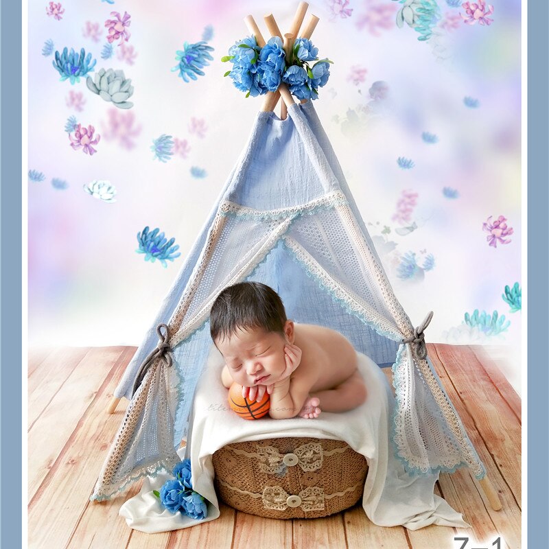 DIY baby photo studio tent newborn baby full moon ... – Vicedeal