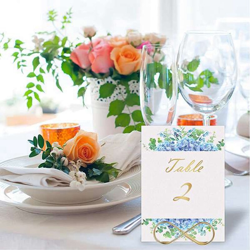24 Pieces Number Holder Table Place Card Holders W... – Grandado