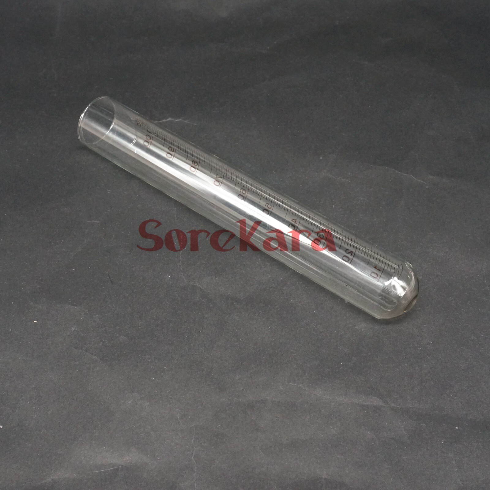 LOT 5 Scale Line 100ml Glass Test Tube Round botto... – Vicedeal