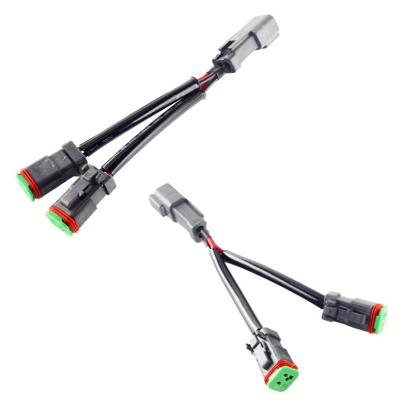 Y Type Leads Deutsch Dt Dtp 2 Pin Socket Adapter V... – Grandado