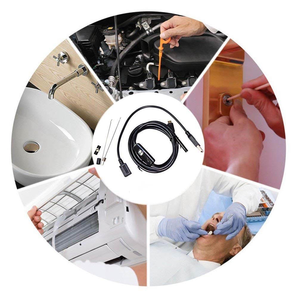 7mm Endoscope Camera Flexible IP67 Waterproof Insp... – Grandado