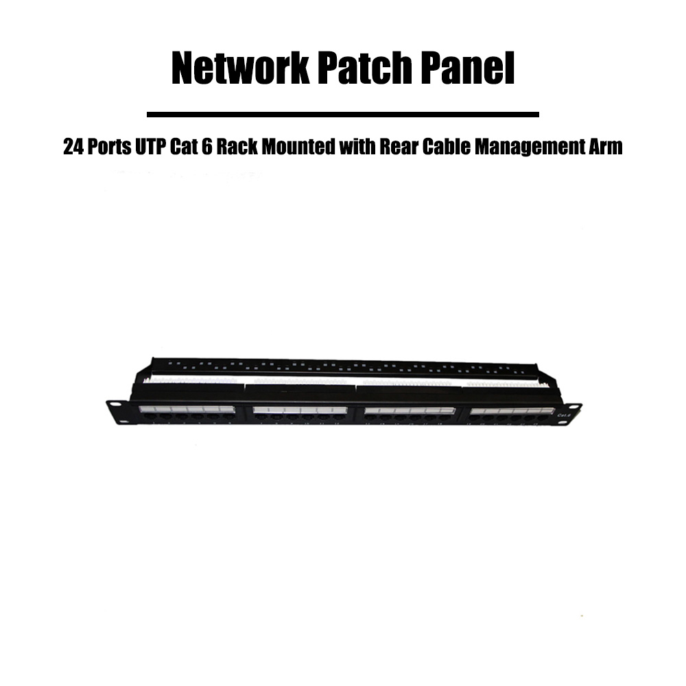 Panel de conexión para red RJ45 Fluke, 24 puertos ... – Grandado