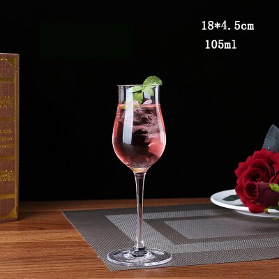 Lead-free Crysta glass cup Champagne Flutes Serial... – Grandado