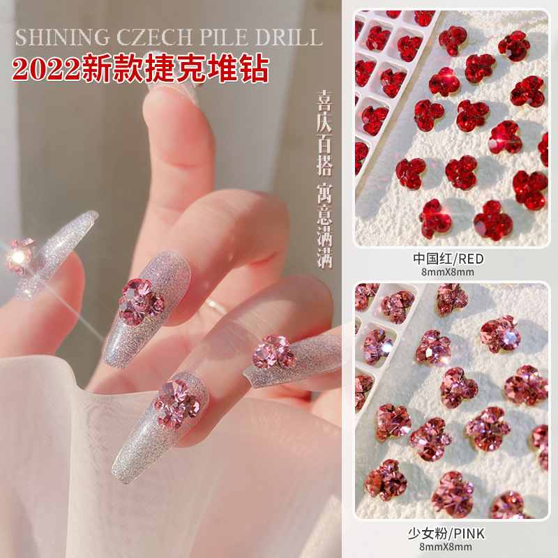 Shiny Nail Steentjes 3D Luxe Crystal Diamonds Clas... – Vicedeal