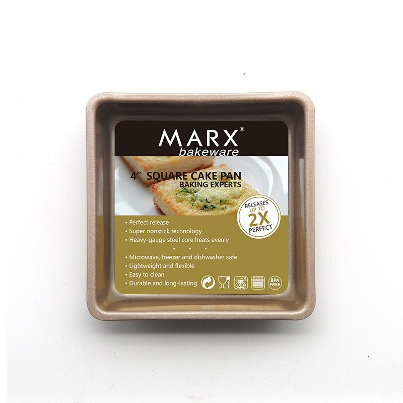 4inch Mini Premium Nonstick Coating Square Biscuit... – Grandado