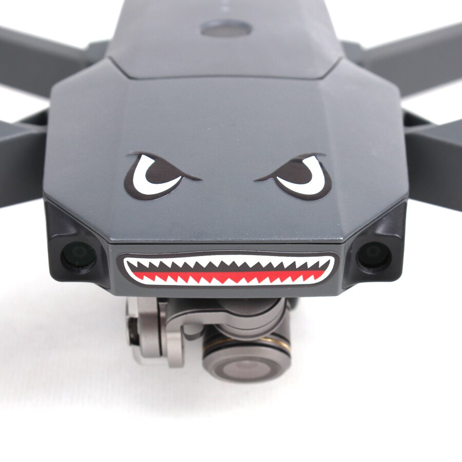 Aircraft Frame Spare Parts Shark Sticker Drone Body Paster Adhesive ...