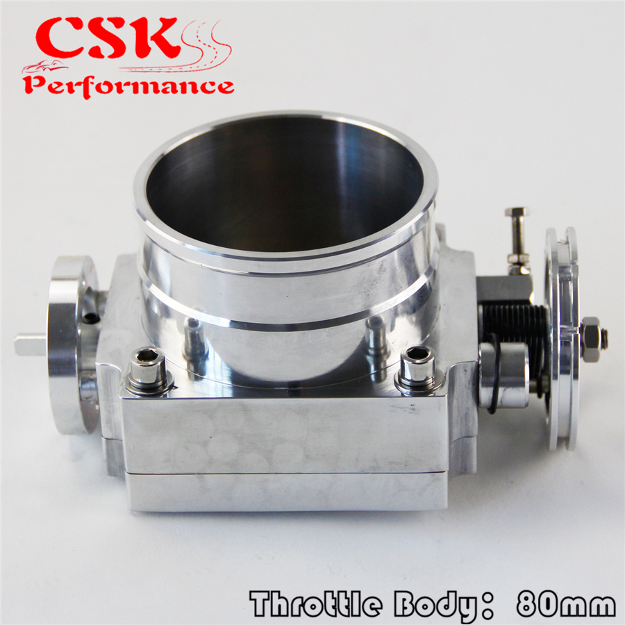 80mm Alloy Aluminum Universal Throttle Body CNC Bi... – Vicedeal