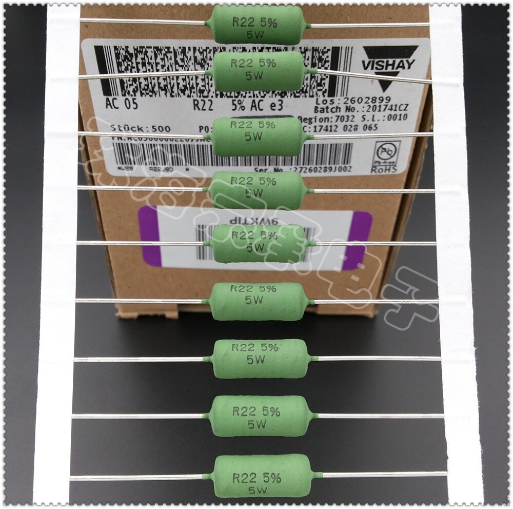 and origina 0.22 R AC05 5 w 0.22 euro 0.22R wire w... – Grandado