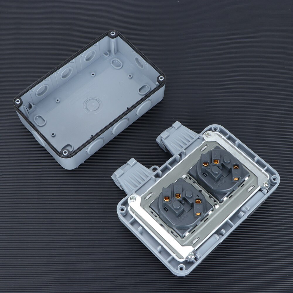 Single Plug IP66 15A Outdoor Power Socket Wall Wat... – Grandado