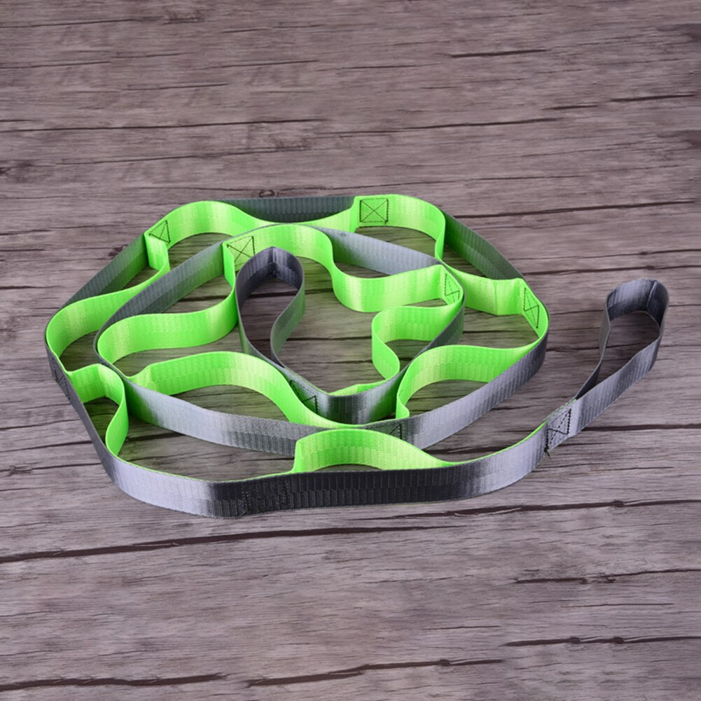 12 Loops Yoga Stretch Straps Nylon Fitness Stretch... – Grandado