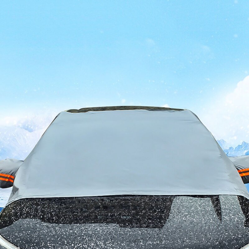 Universal Car Front Windscreen Half Cover Heat Sun... – Grandado