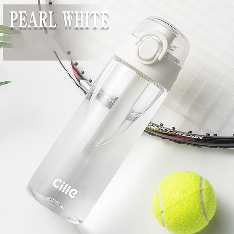 620Ml Plastic Waterfles Met Stro Draagbare Gym Fit... – Grandado