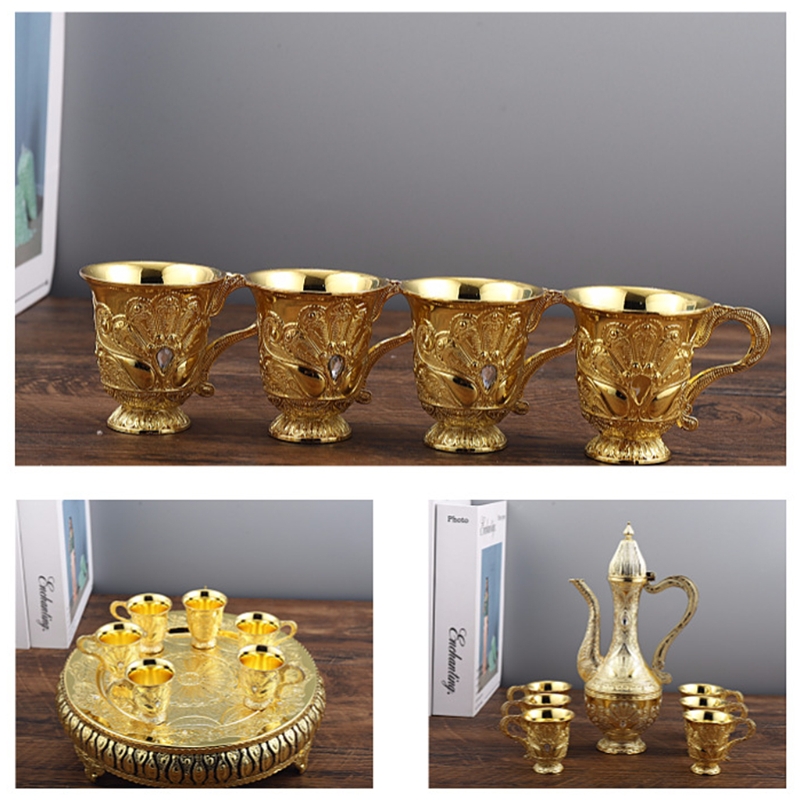 Metalen Wijn Glas Kruik Set Europese Stijl Wijn Gl... – Vicedeal