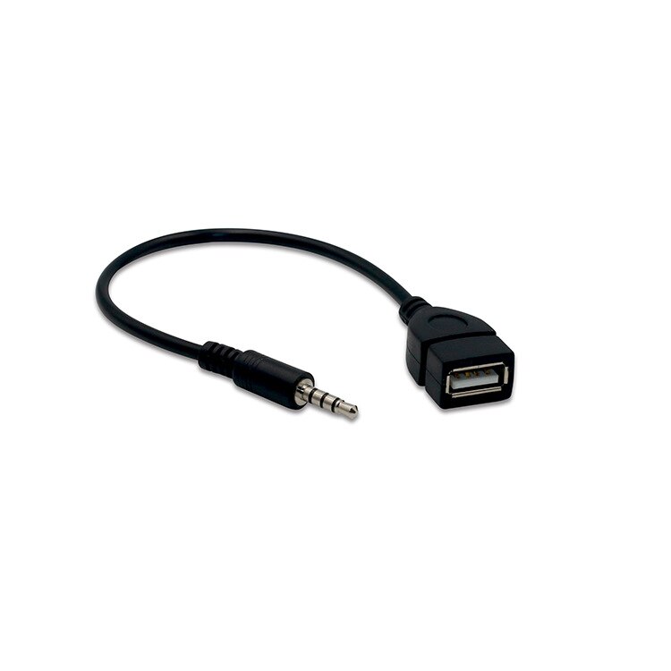 3,5mm Stecker Audio AUX Jack zu USB 2,0 Typ A Buch... – Vicedeal