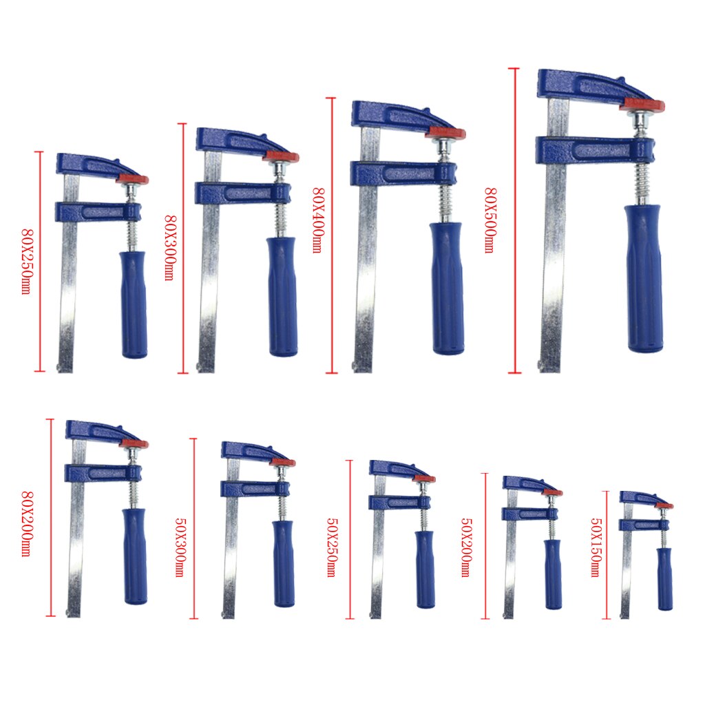 Adjustable F Type Woodworking Clamp Tools Clip Qui... – Grandado