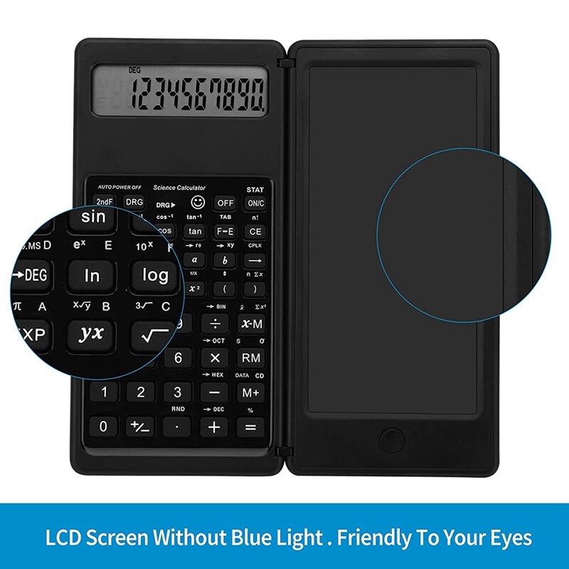 Scientific Calculator 10-Digit LCD Display Enginee... – Grandado