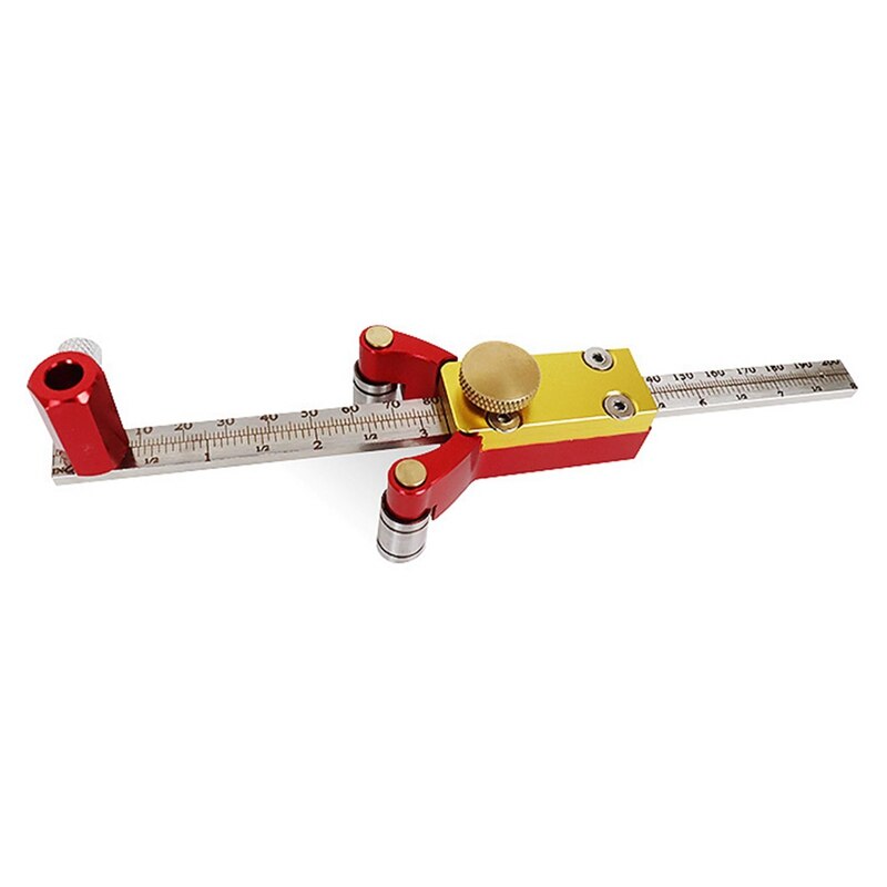 Woodworking Scribe Straight Line Arc Scriber Ruler... – Grandado