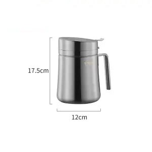 Stainless Steel Oil Pot Kitchen Oil Bottle Leak-pr... – Grandado