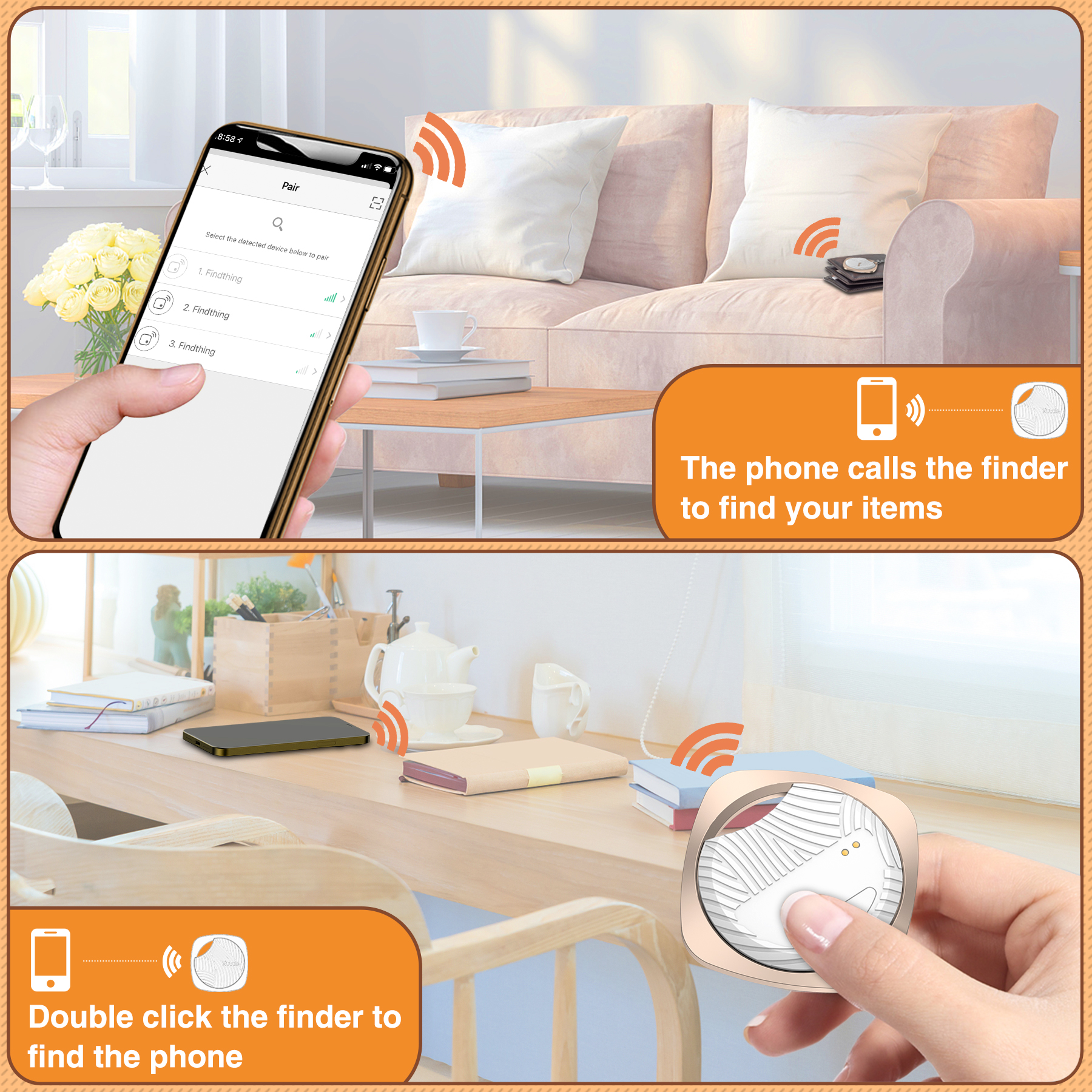 Wireless Mini Intelligent Tracker Anti-lost Alarm ... – Grandado