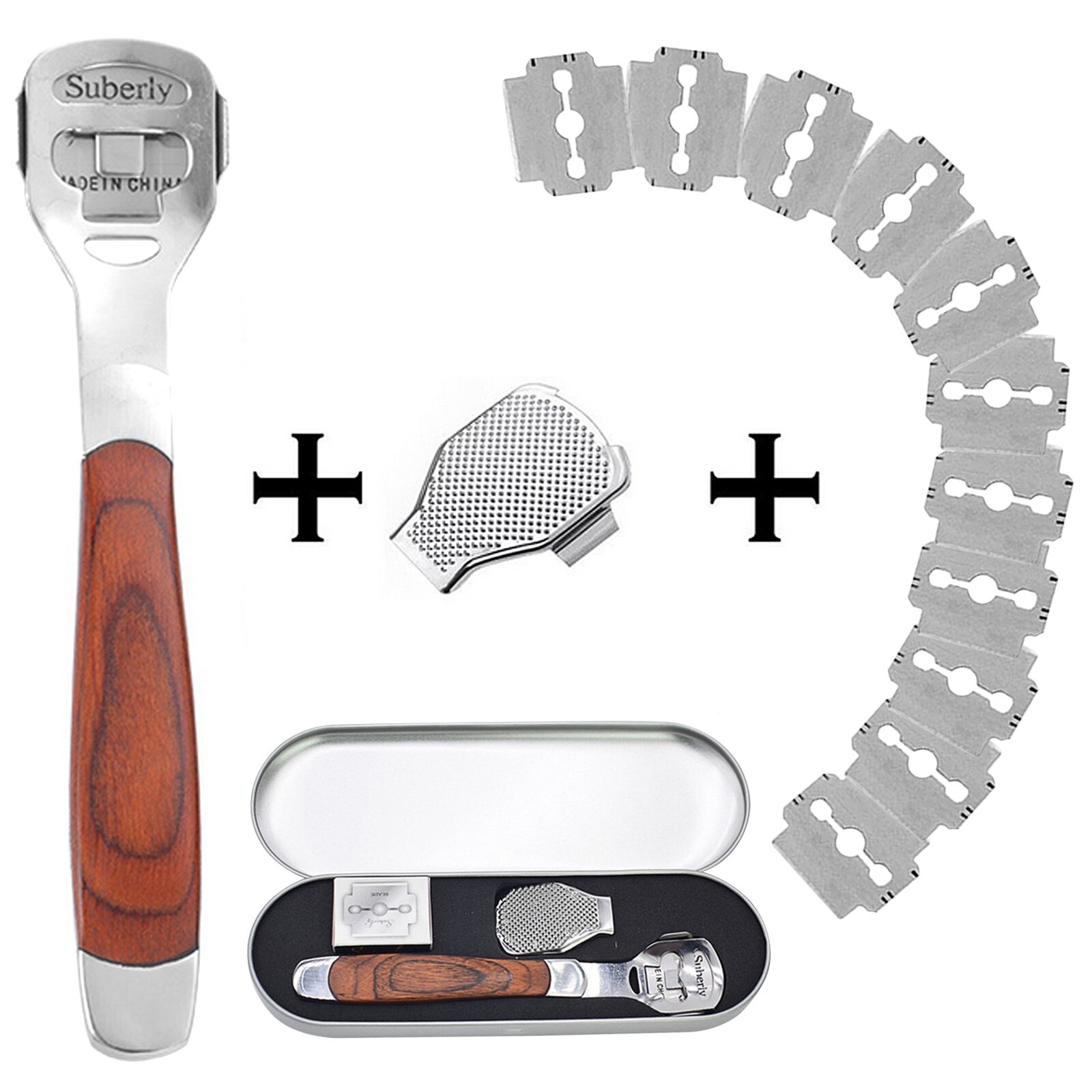 Stainless Steel Foot Shaver Callus Remover Foot Sk... – Grandado