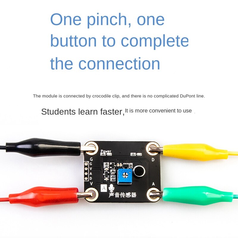 For Microbit Alligator Clip Sound Sensor Sound Sen... – Grandado