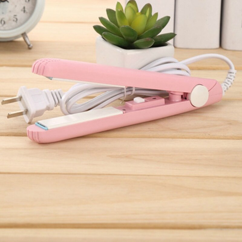 Mini Hair Styler Ceramic Straightening Straightene... – Grandado