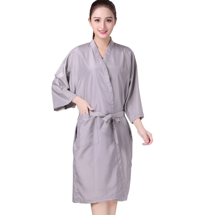 Salon Client Gown Robe Hairdresser Smock for Kimon... – Vicedeal