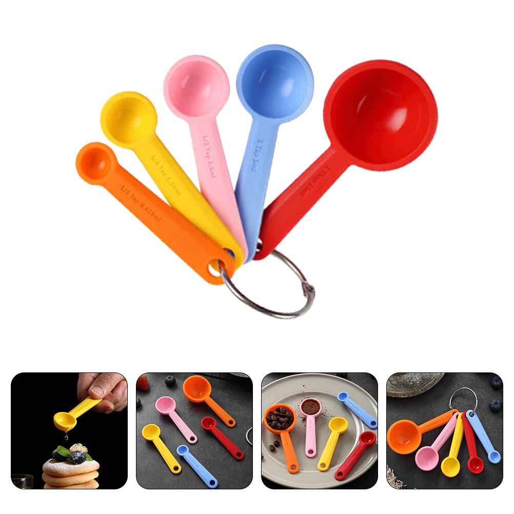 5 Pcs Baking Measuring Scoops Practical Measuring ... – Vicedeal